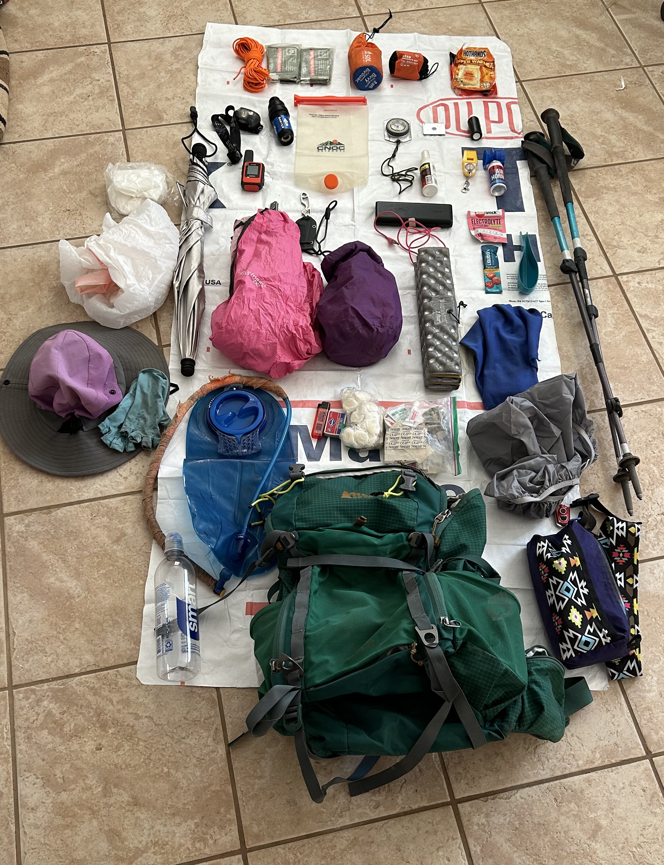 What’s in my Day Hiking Back Pack?